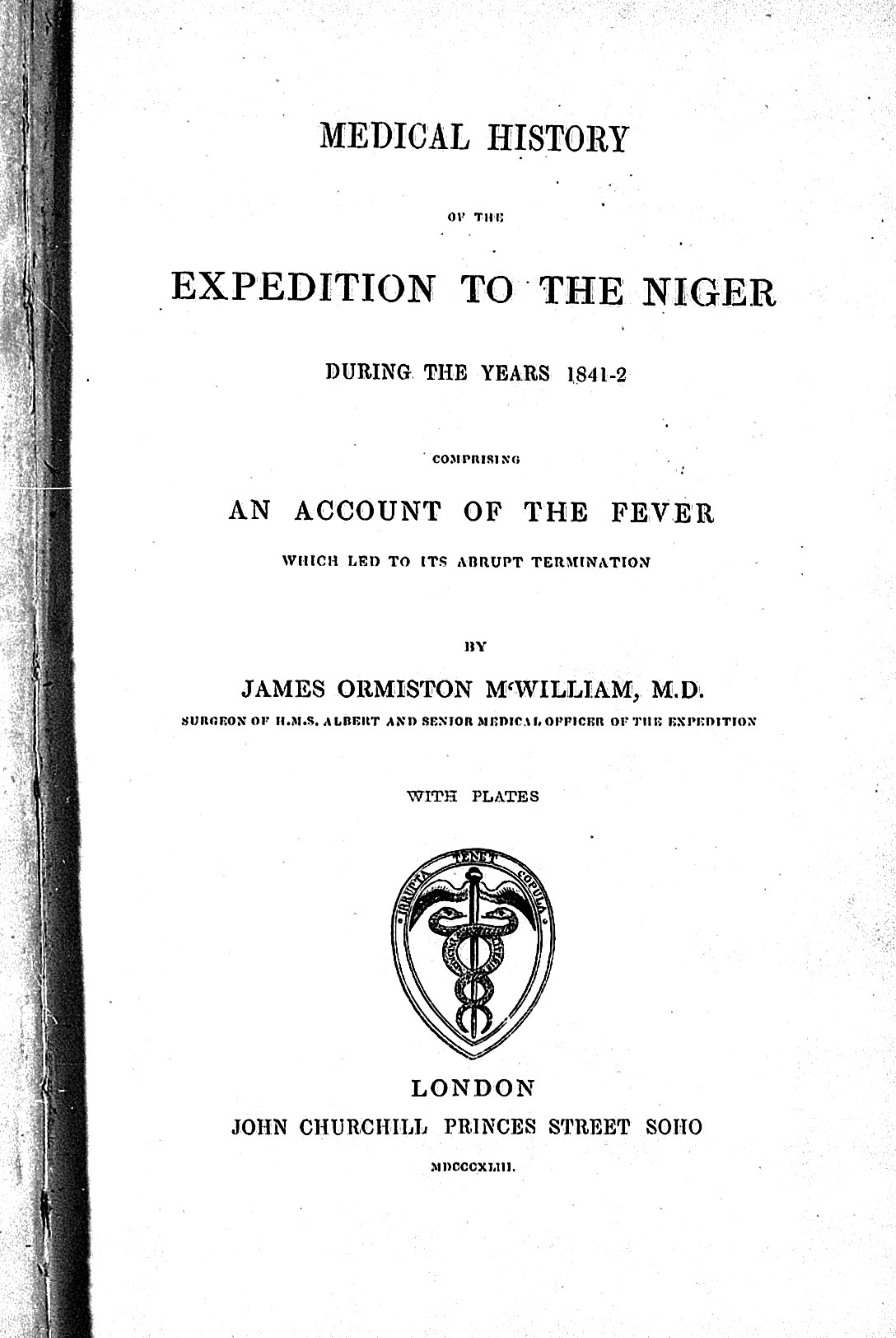 Niger Expedition (1841) | Wellcome Collection