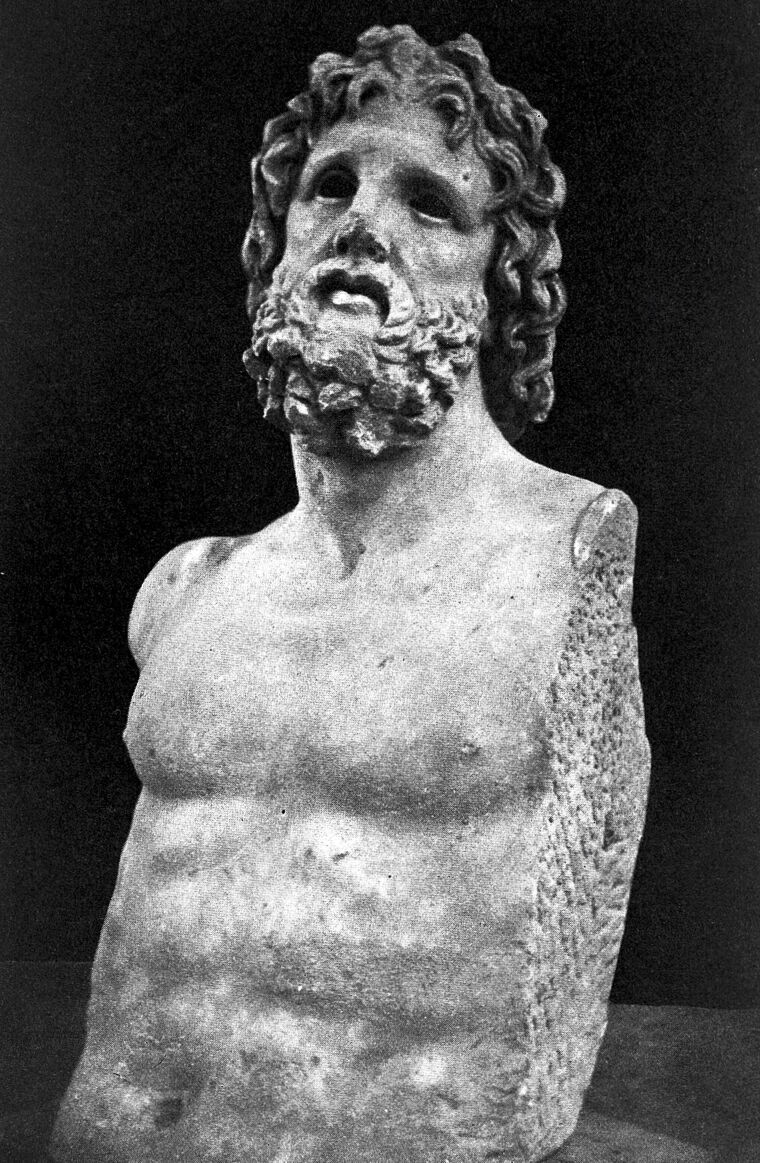 Aesculapius (The Asklepios of Munychia). Athens National Museum. Found ...