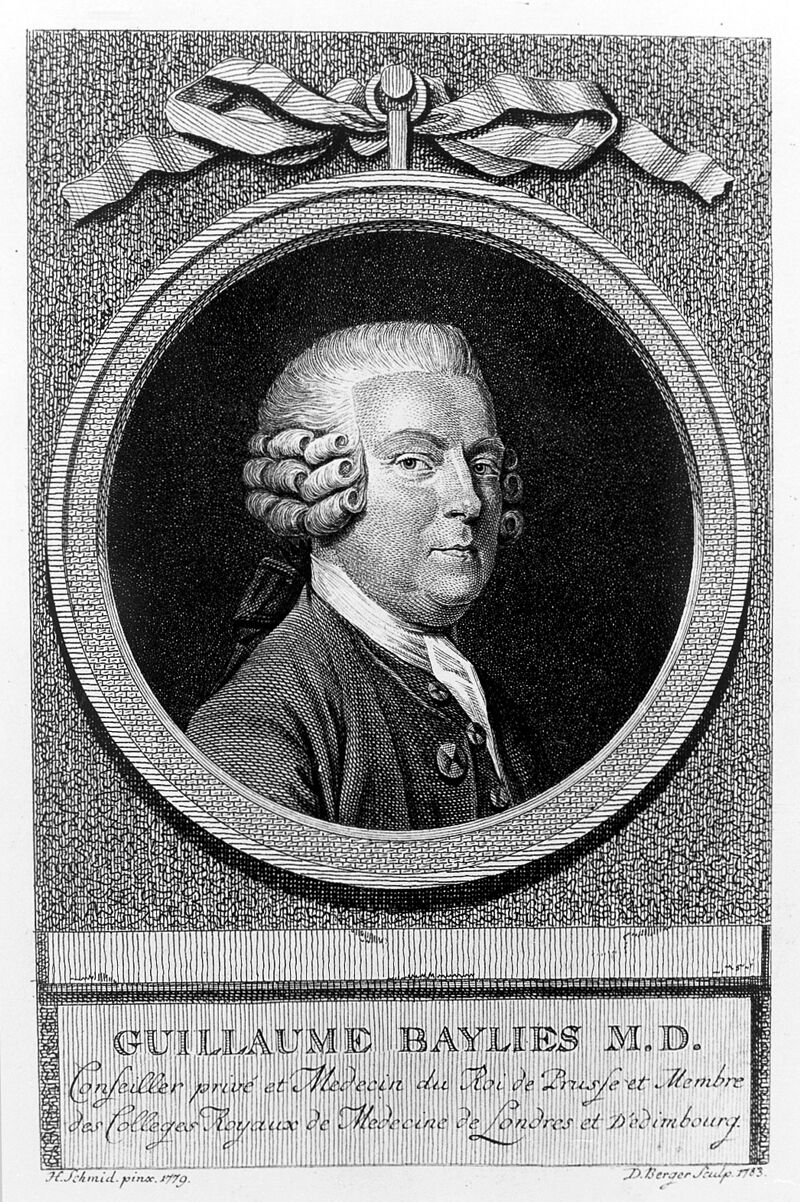 Portrait of William Baylies (1724-1787). From a photograph of an ...