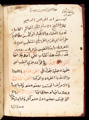 Page from an Arabic Text | Wellcome Collection