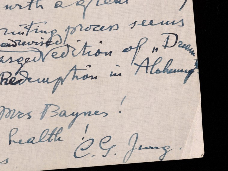 Letters from Carl Jung | Wellcome Collection