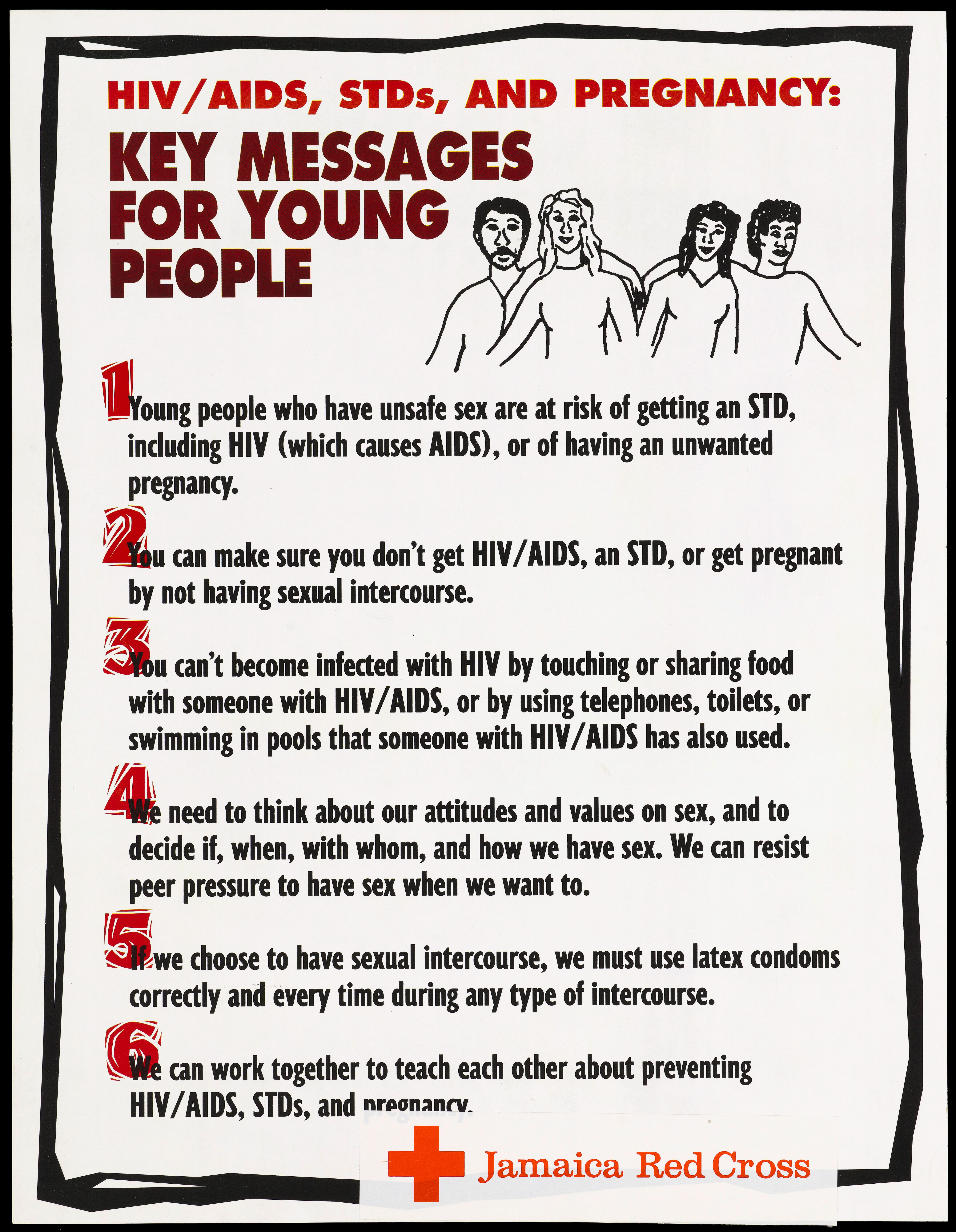 A list of 6 key messages about HIV/AIDS, STD's and pregnancy for young ...