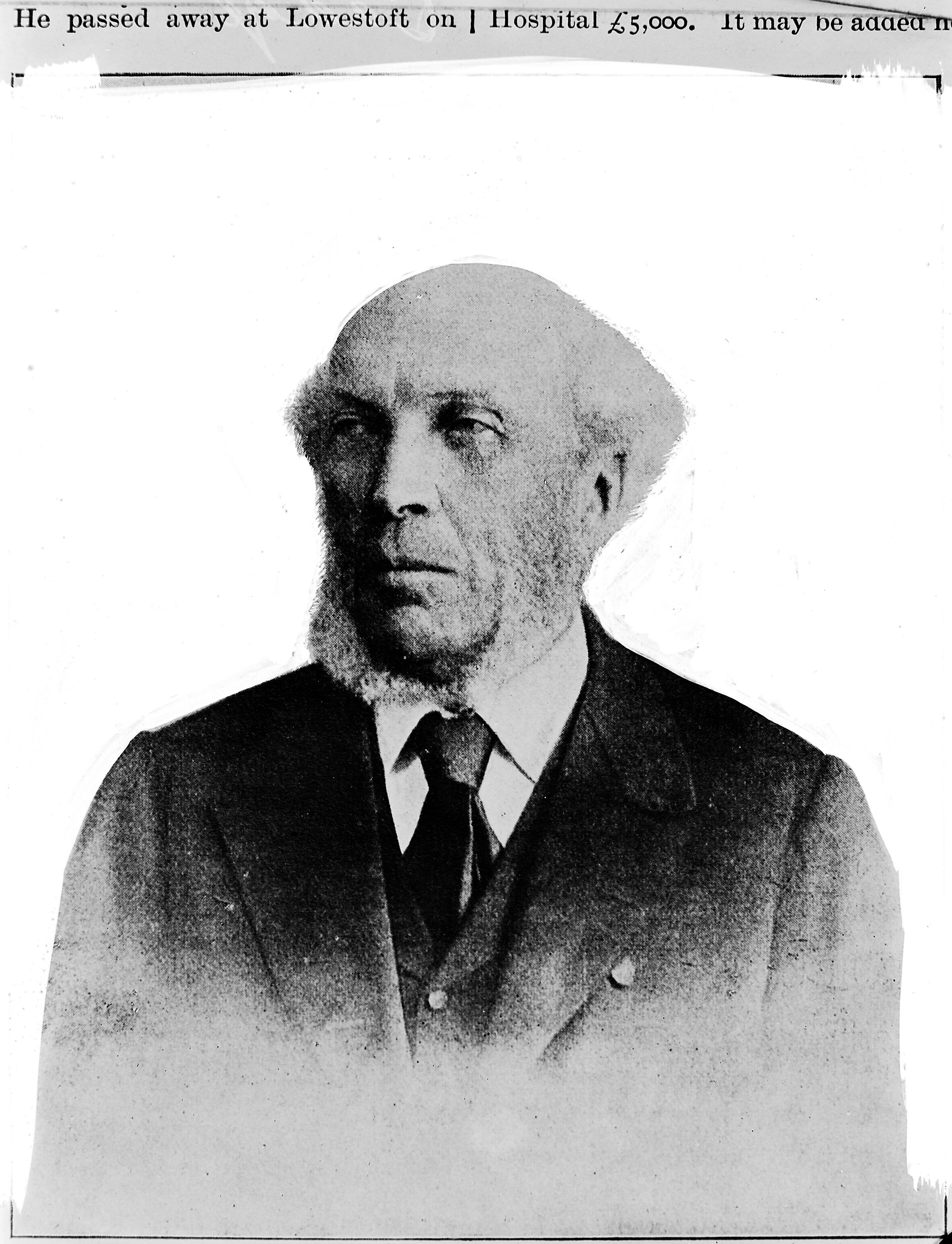 M0005605: Portrait of William Cadge (1822-1903) | Wellcome Collection