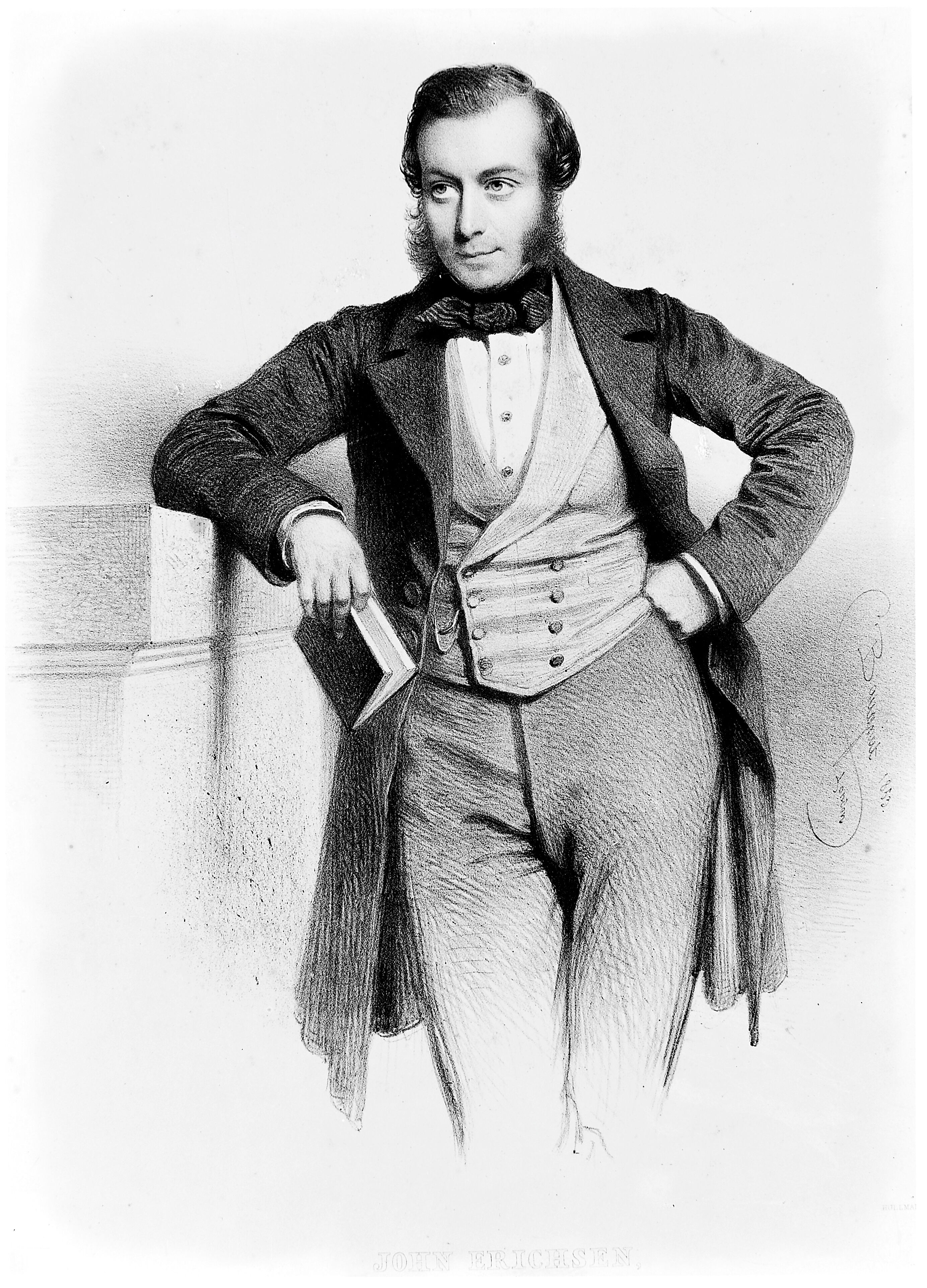 M0005613: Portrait of Sir John Eric Erichsen (1818-1896) | Wellcome ...