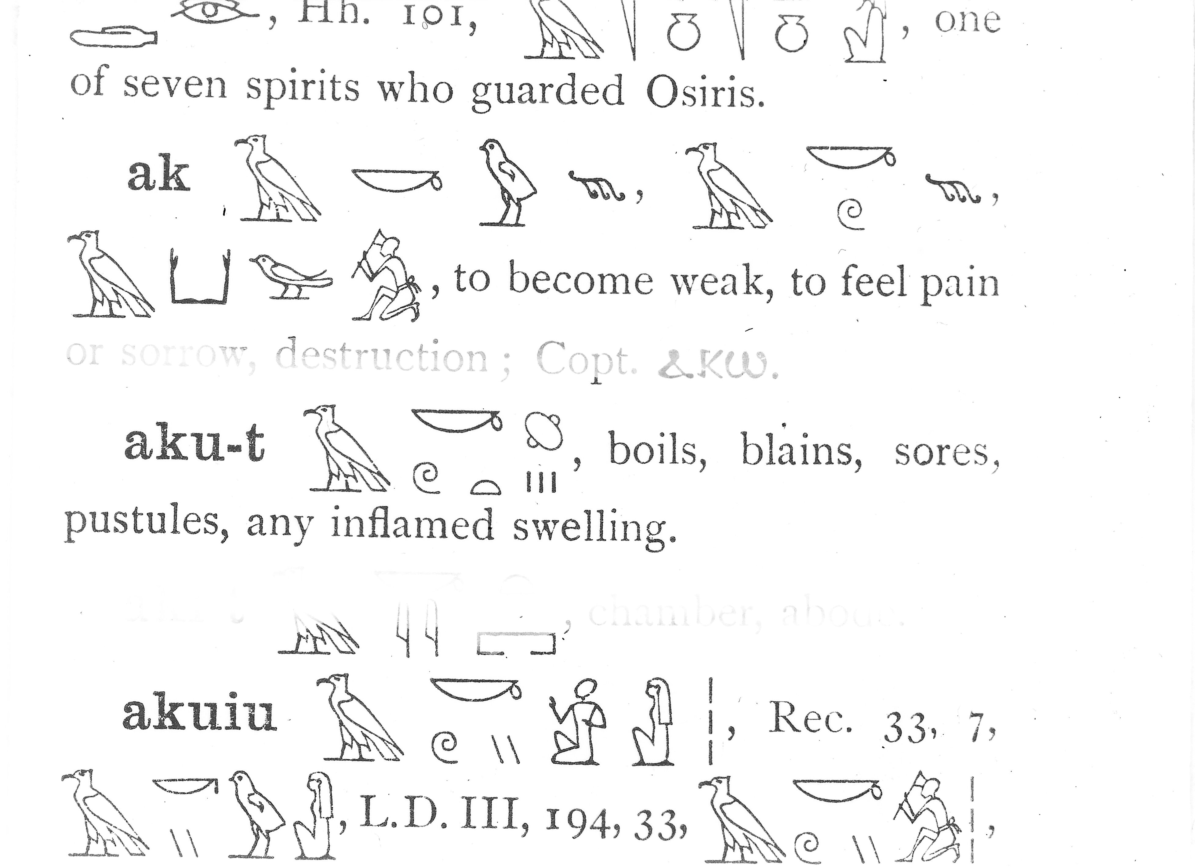 M0011776: Reproduction of a cropped page from E.A. Wallis Budge's An ...