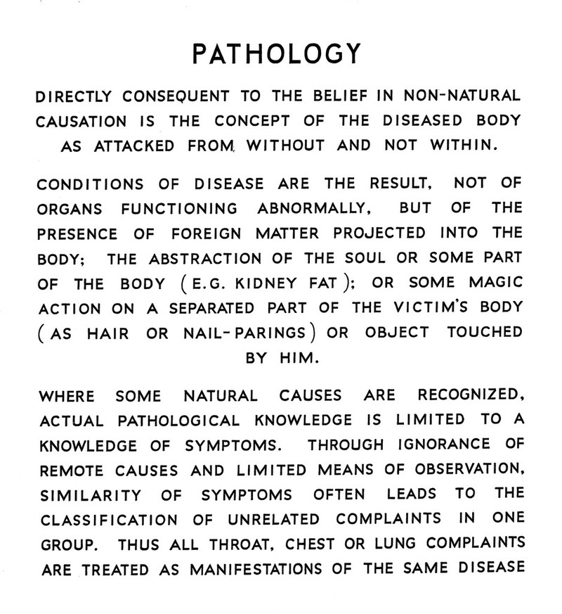 Exhibition: Primitive Medicine. | Wellcome Collection