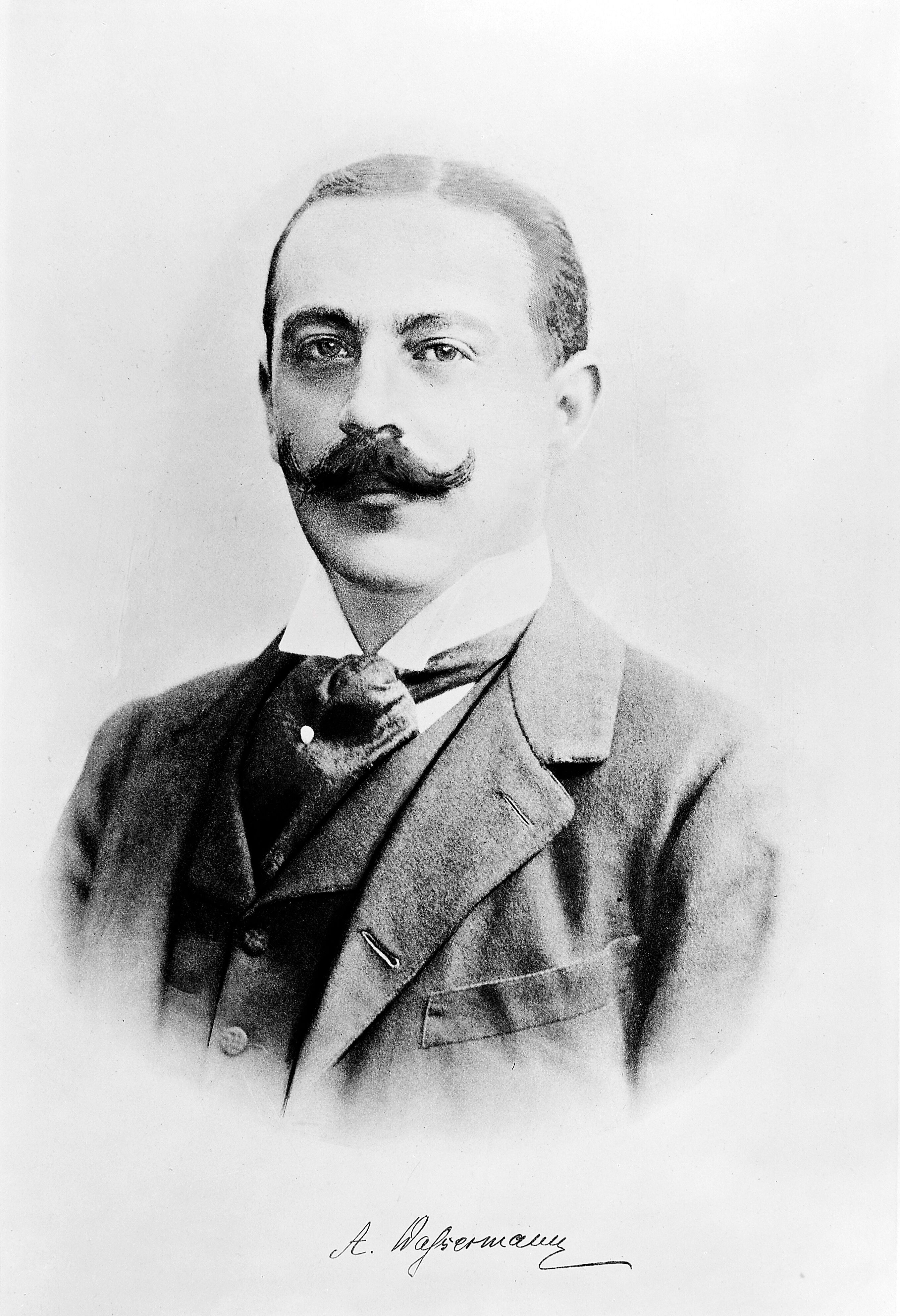 M0012813: Portrait of August von Wassermann (1866-1925) | Wellcome ...