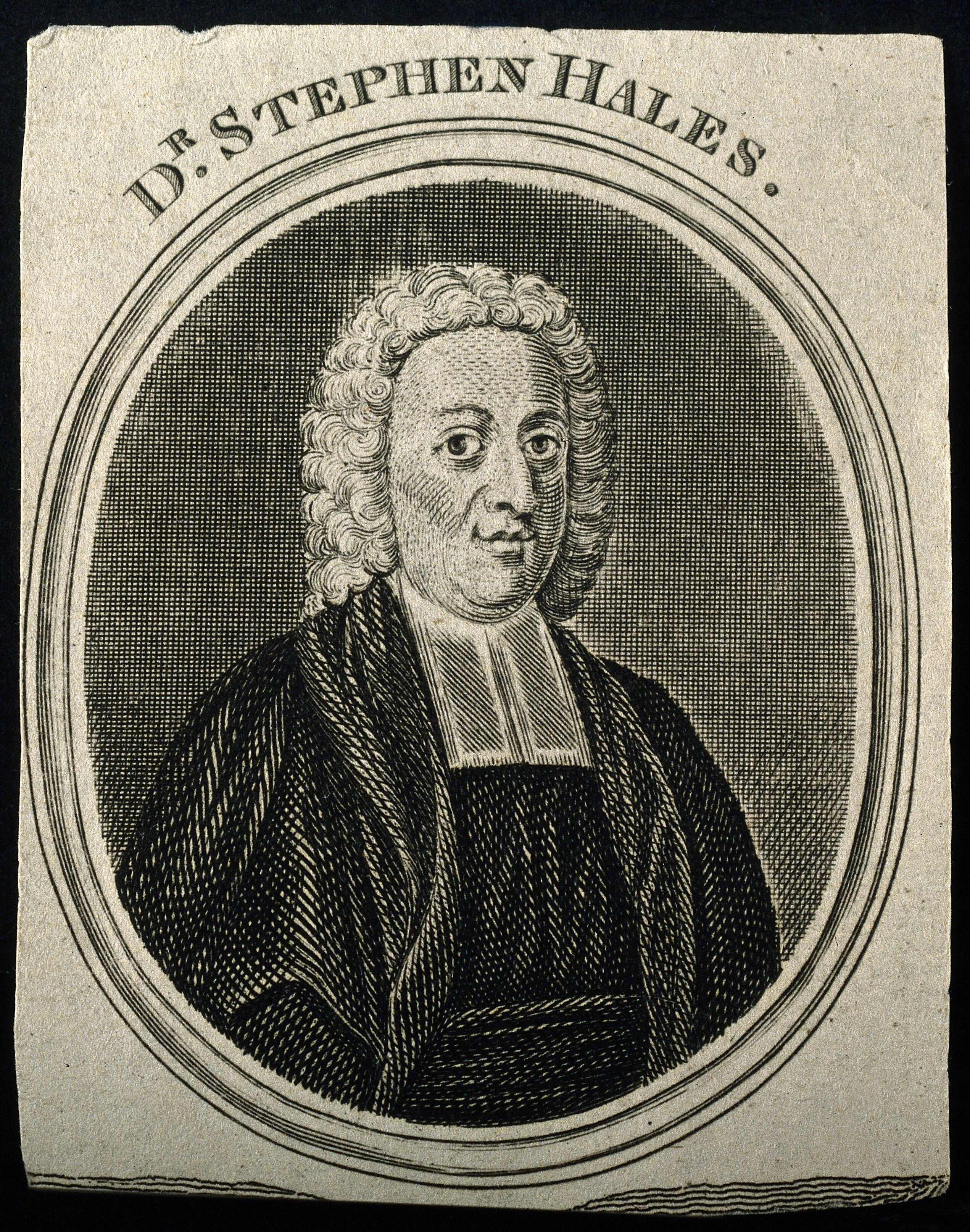 Stephen Hales. Line engraving. | Wellcome Collection