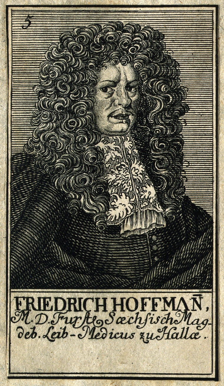 Friedrich Hoffmann I. Line engraving. | Wellcome Collection