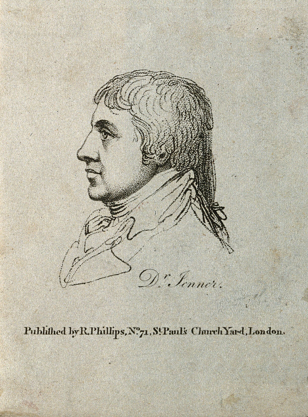 Edward Jenner. Stipple engraving. | Wellcome Collection