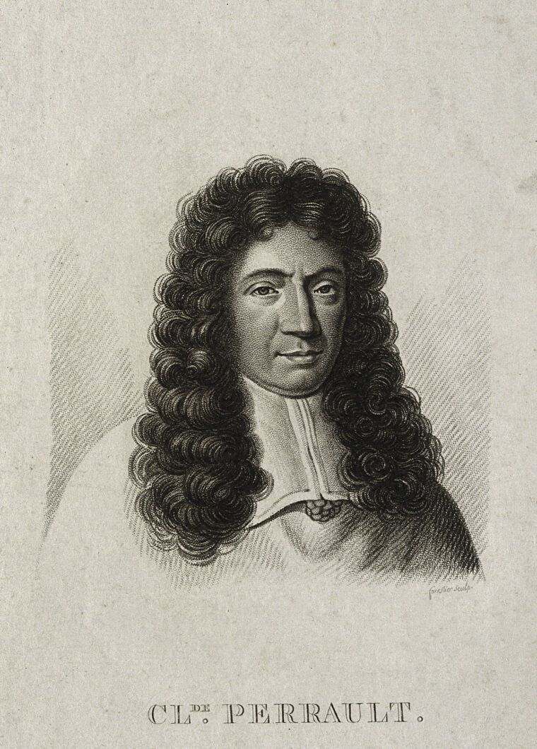 Claude Perrault. Stipple engraving by C.A. Forestier. | Wellcome Collection