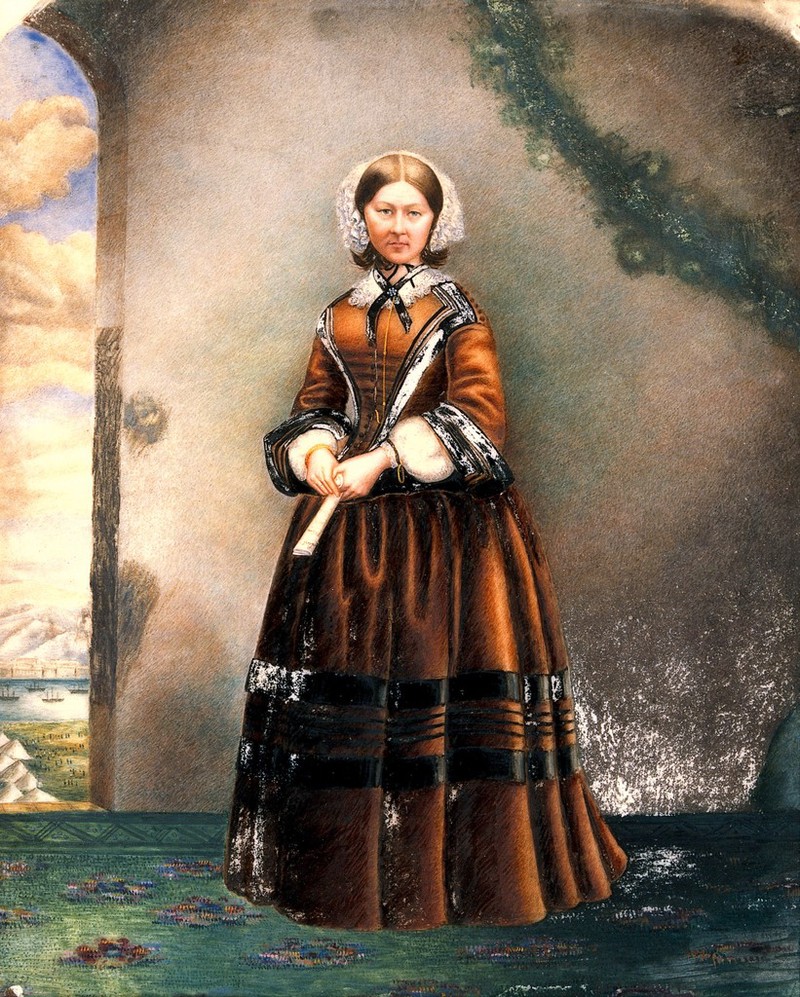 Florence Nightingale. Oil painting. | Wellcome Collection