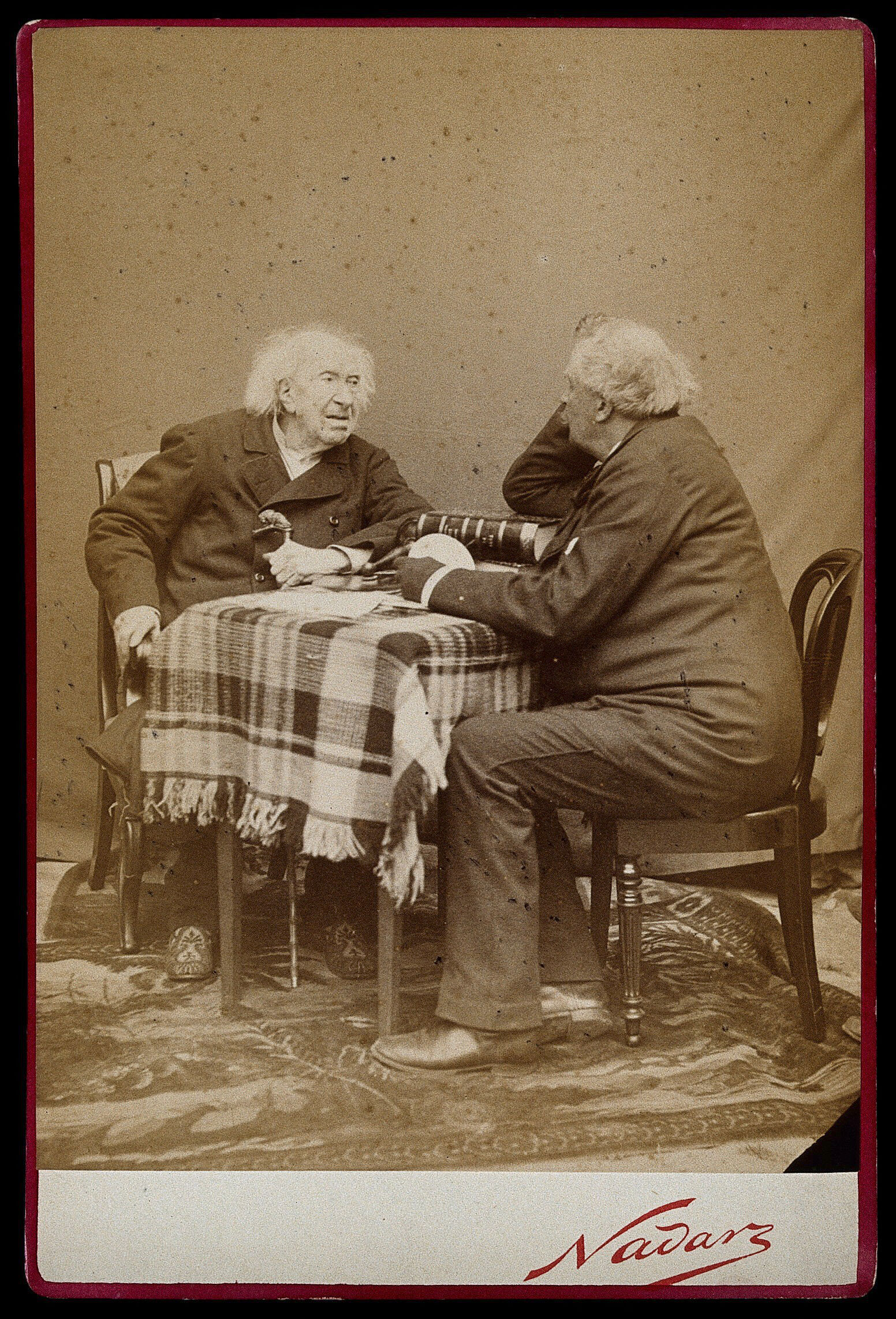 M.E. Chevreul. Photograph by Nadar. | Wellcome Collection