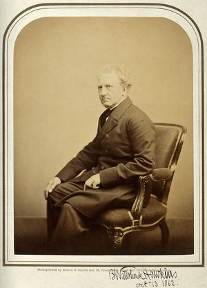 Benjamin Waterhouse Hawkins. Photograph by Maull & Polyblank, 1862 ...