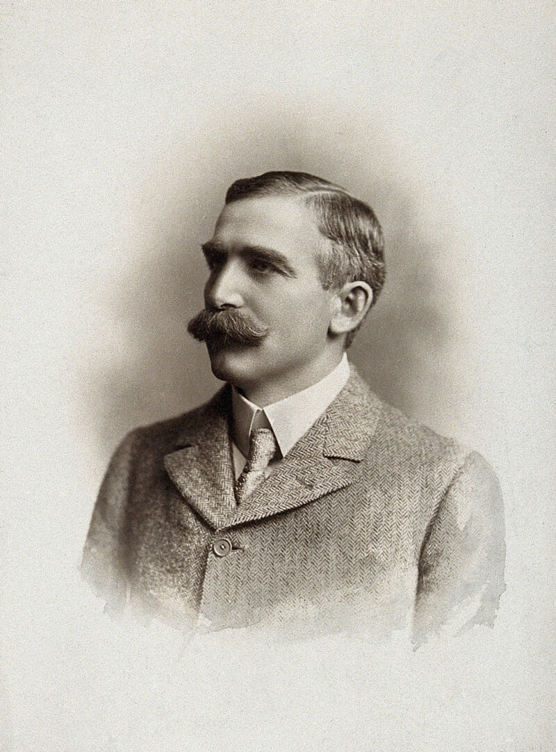 Henry Solomon Wellcome. Photograph by Lafayette Ltd. | Wellcome Collection