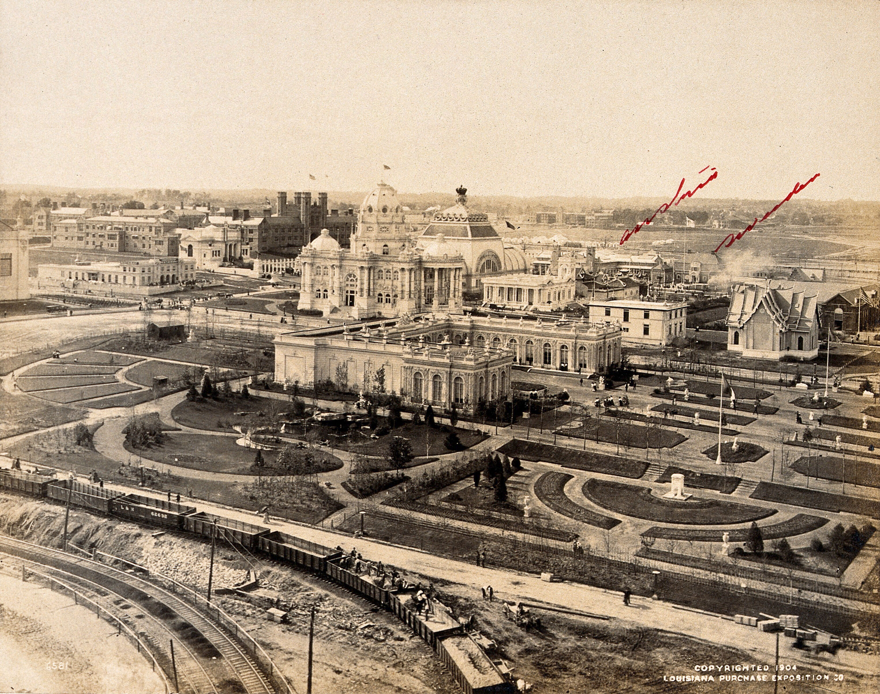 The 1904 World's Fair, St. Louis, Missouri: exposition buildings ... The 1904 World's Fair, St. Louis, Missouri: exposition buildings ...