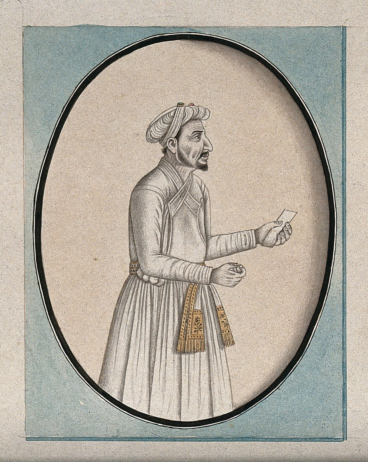 Humayun The Mughal Emperor Sketch