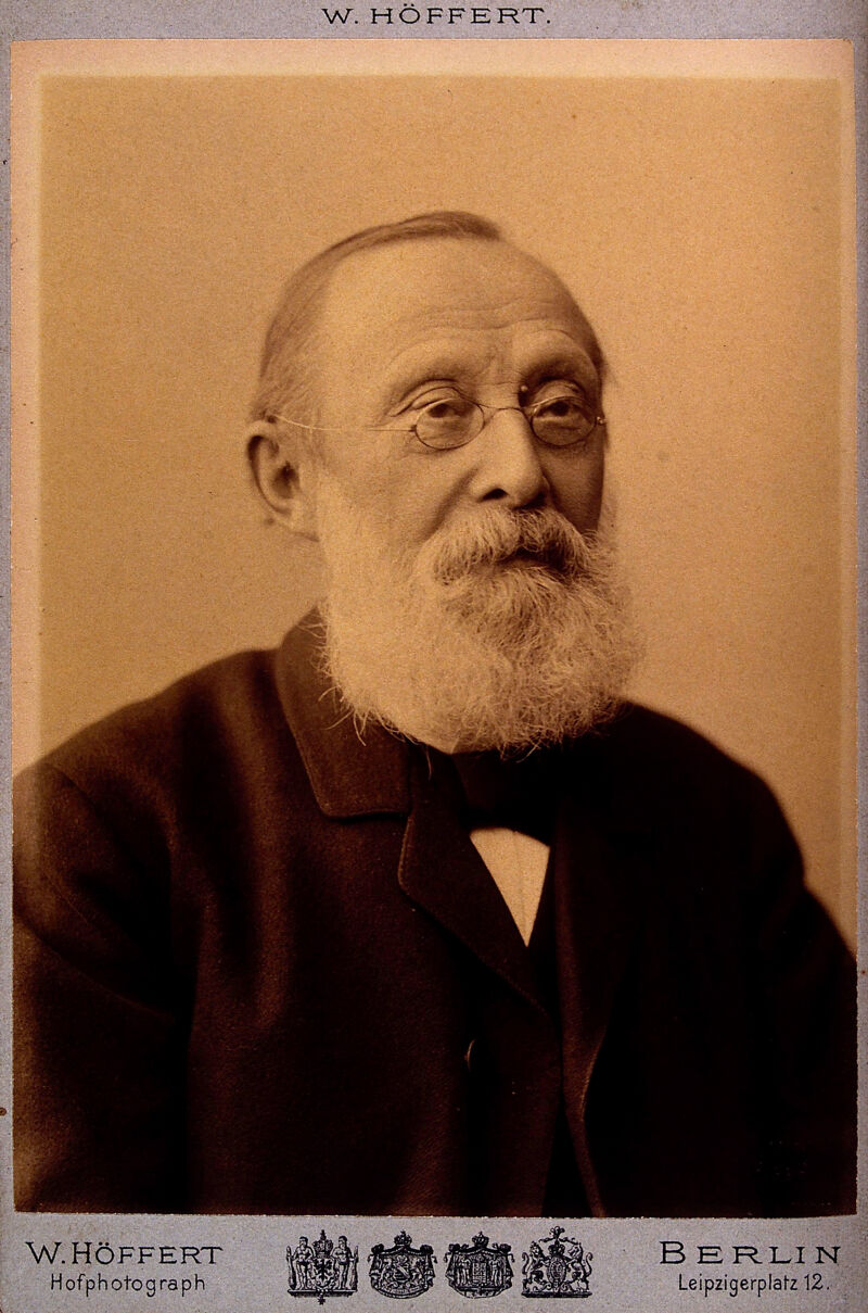 Rudolph Virchow, head and shoulders. Photograph, 1893. | Wellcome ...