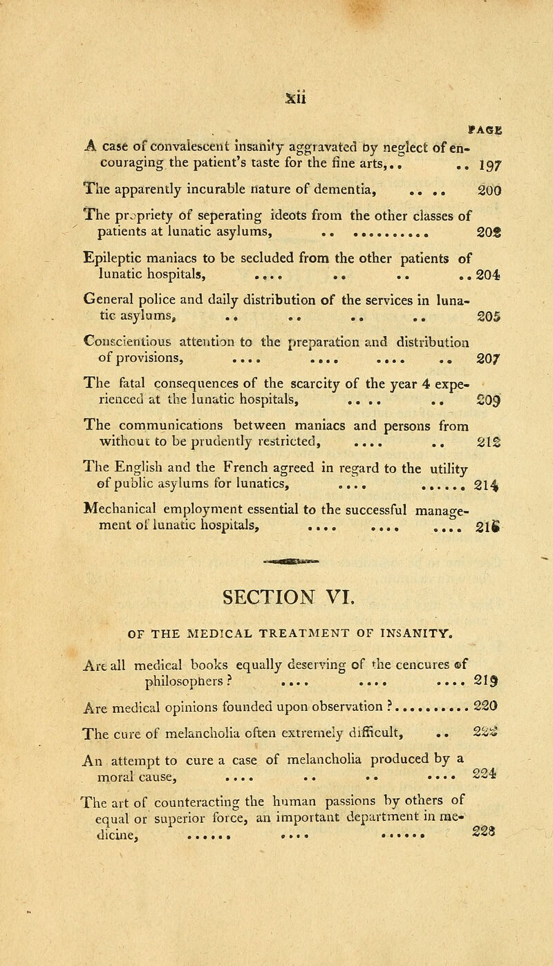 A treatise on insanity : in which are contained the principles of a new ...