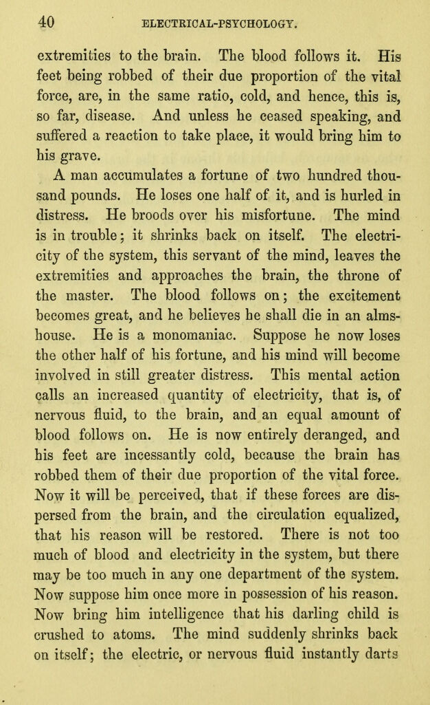 Electrical-psychology, or, The electrical philosophy of mental ...