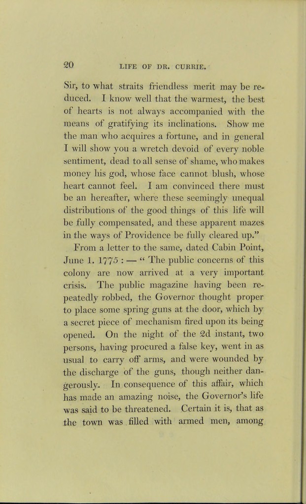 Memoir of the life, writings, and correspondence of James Currie ...