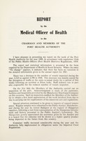 [Report 1969] / Medical Officer of Health, Manchester Port Health ...